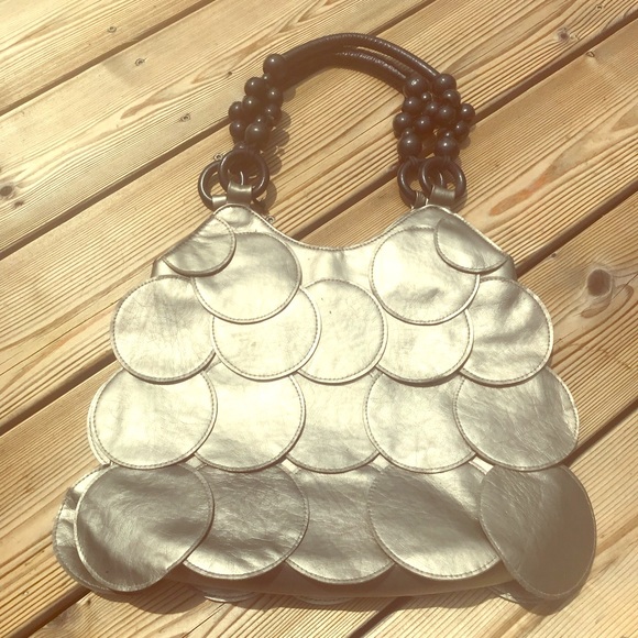 Gal | Bags | Gal Gold Metallic Bag | Poshmark